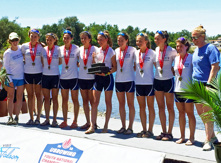 National Champions!!! Greenwich Crew Women's Youth Lightweight 8+ Wins ...